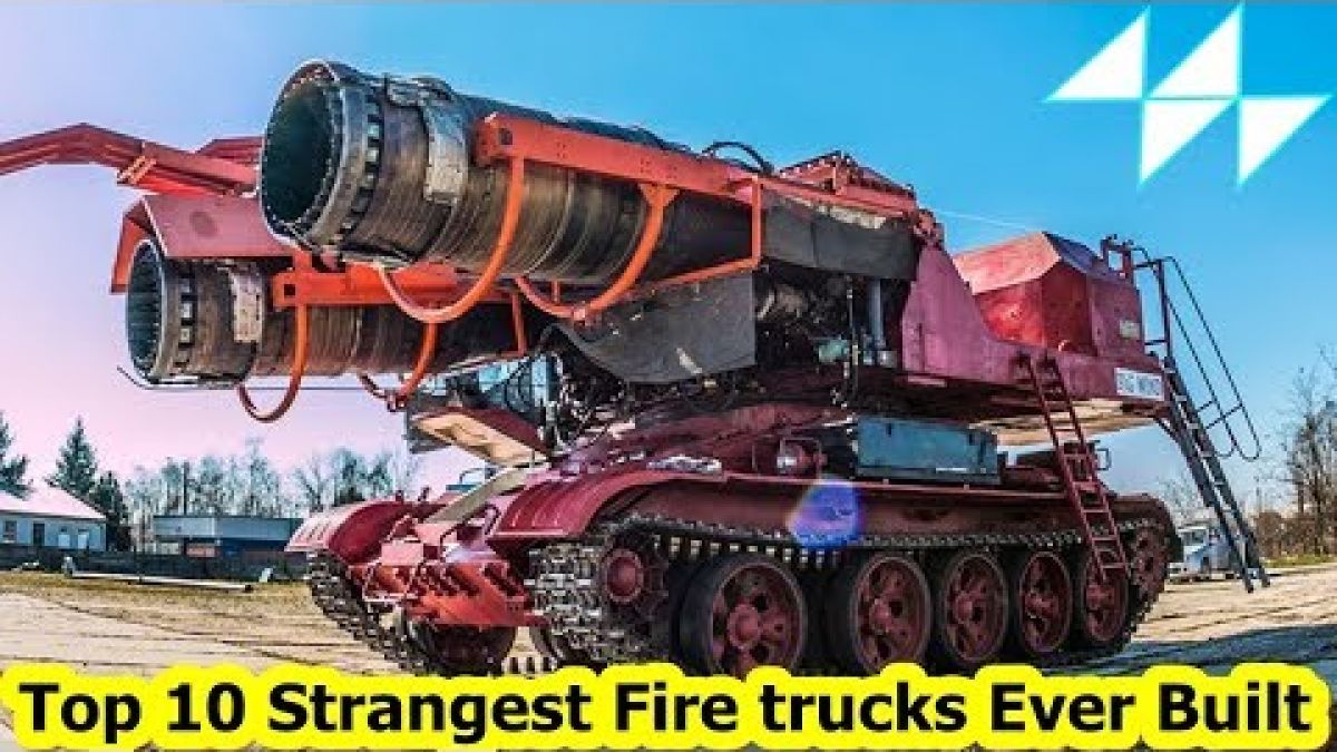10 อันดับรถดับเพลิง ที่แปลกที่สุดที่เคยสร้างมา / Top 10 Strangest Fire ...