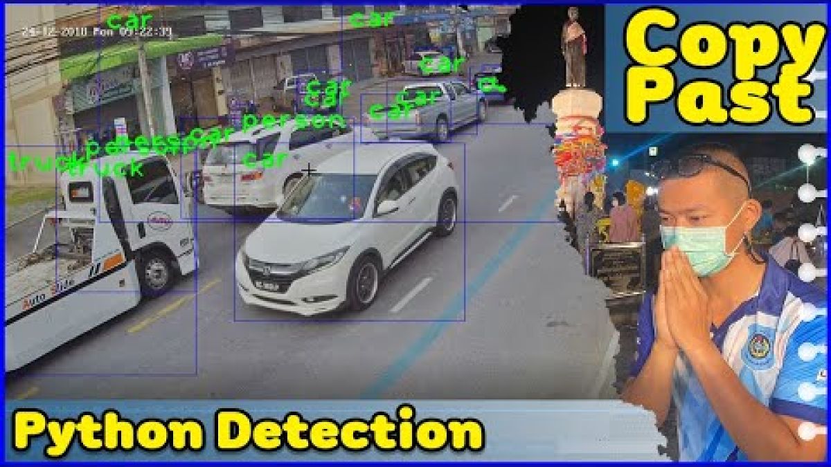 Python Detection + OpenCV ตรวจจับวัตถุใน Video, ภาพนิ่ง, Streaming ...