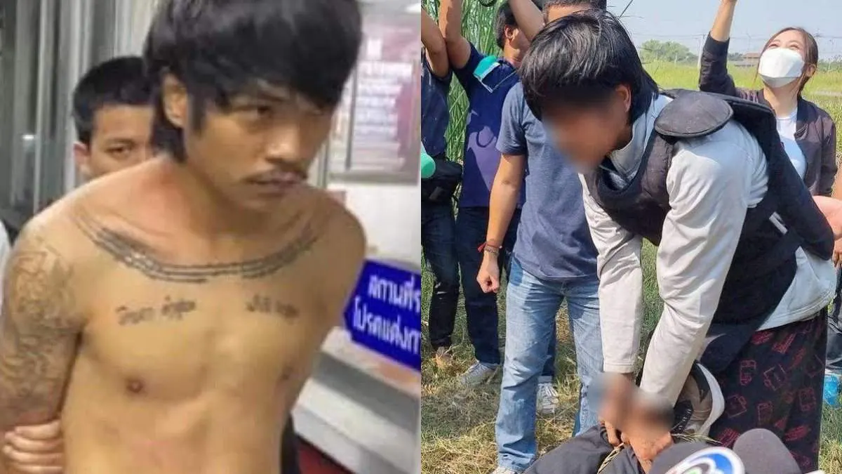 ตร.คุมตัว ผู้ต้องหาลวง หญิงขับรถผ่านแอปฯ สุดเหี้ยม รัดคอจนสิ้นใจ