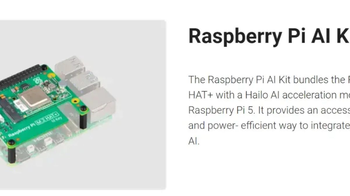 Raspberry Pi AI Kit คืออะไร เอาไว้ทำไม