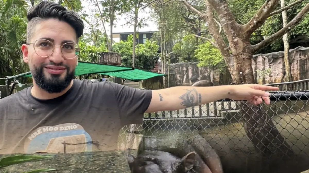 ปลื้ม!น้องหมูเด้งบินลัดฟ้ามาไทย YOUTUBE, a famous Canadian artist ...