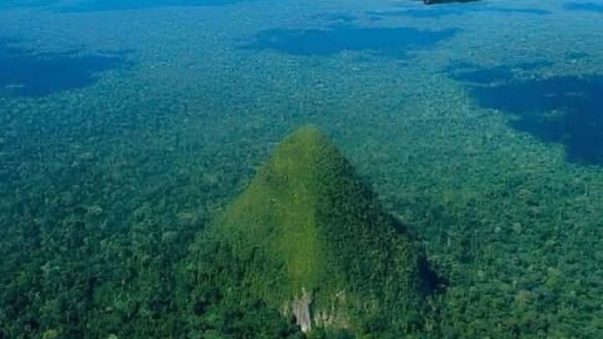 ป่าอเมซอน Cerro El Cono ภูเขาที่แปลกประหลาด ลึกลับในส่วนลึกที่ยากต่อการ ...