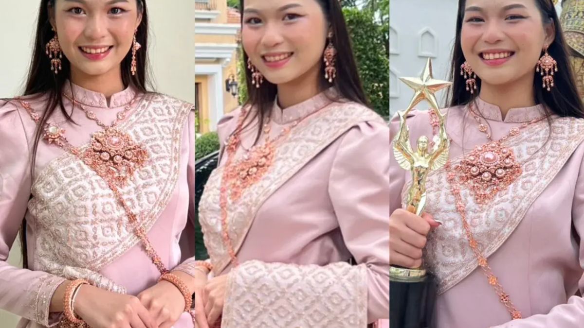 น้องเฟิร์ส วัย 17 พร้อมสู่ศึก เวที Charming Queen Universe Thailand & International 2026 ในลุคชุดไทย
